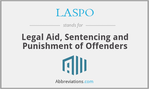 What does LASPO stand for?