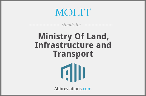 What does MOLIT stand for?
