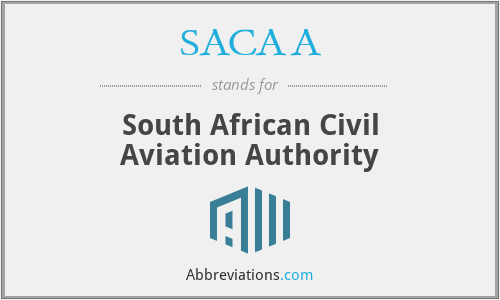 What does SACAA stand for?