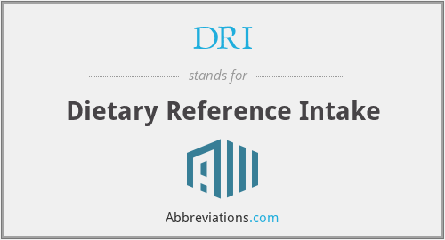 What does DRI stand for?