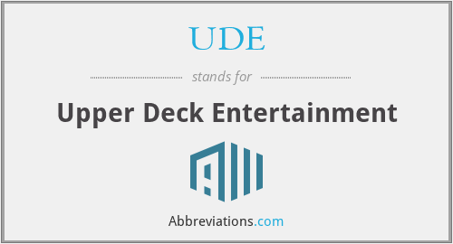 What does UDE stand for?
