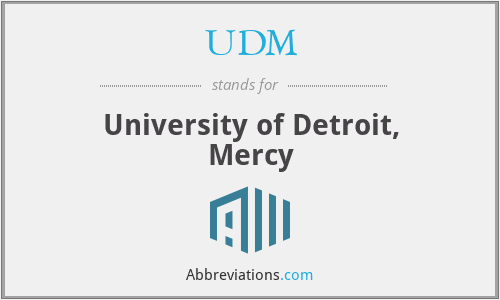 What does UDM stand for?
