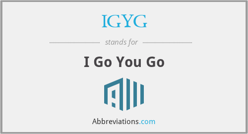 What does IGYG stand for?