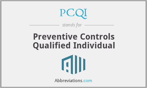 What does PCQI stand for?