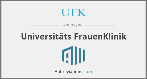 What does UFK stand for?