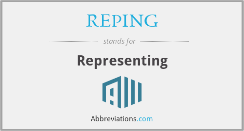 What does REPING stand for?