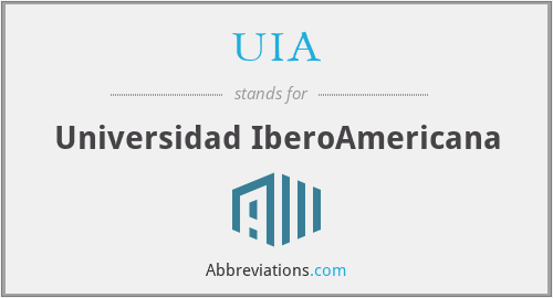 What does UIA stand for?