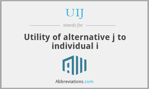 What does UIJ stand for?