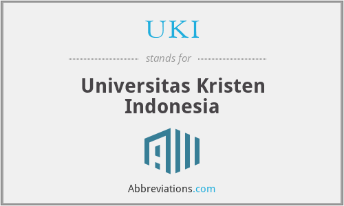 What does UKI stand for?