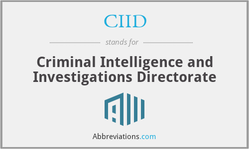 What does CIID stand for?