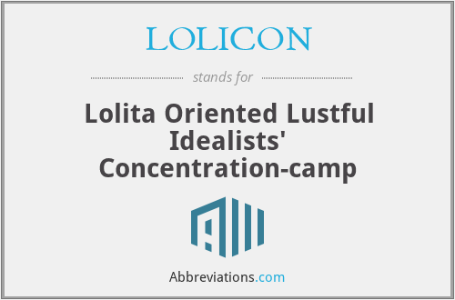 What does LOLICON stand for?