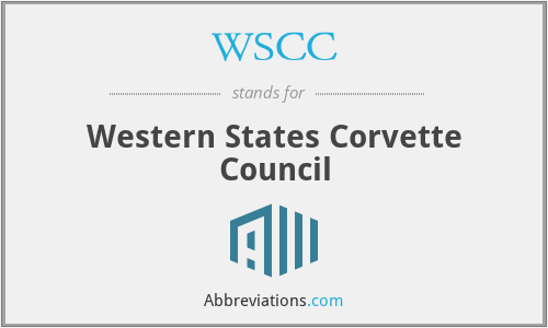 WSCC - Western States Corvette Council