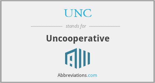 What is the abbreviation for Uncooperative?