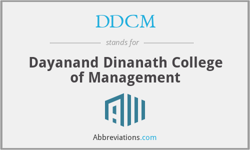 What does DDCM stand for?