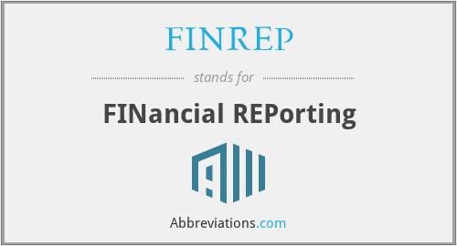 What does FINREP stand for?