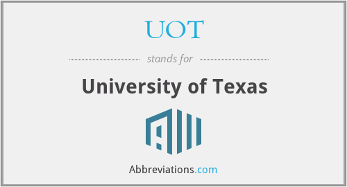 What does UOT stand for?