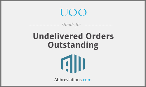 What does UOO stand for?