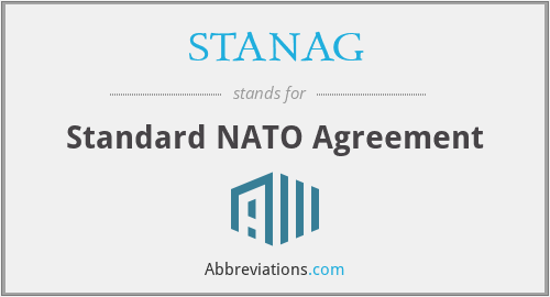 What does STANAG stand for?