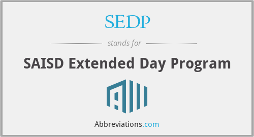 What does SEDP stand for?
