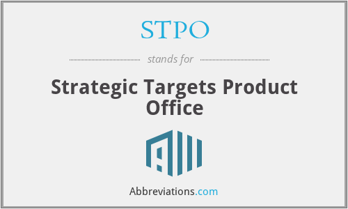 What does STPO stand for?