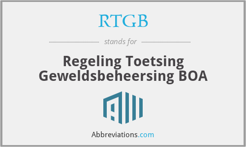 What does RTGB stand for?