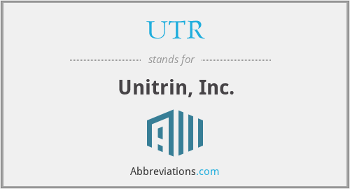 What does UTR stand for?