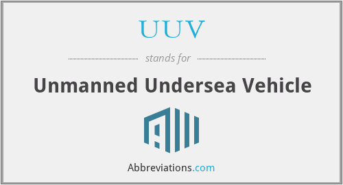 UUV - Unmanned Undersea Vehicle