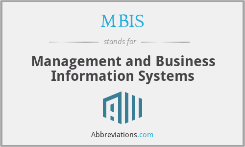 What does MBIS stand for?
