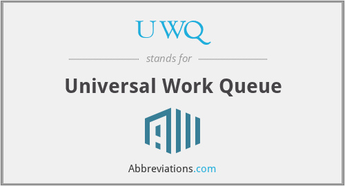 What does UWQ stand for?
