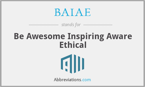 What does BAIAE stand for?