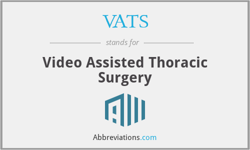What does VATS stand for?