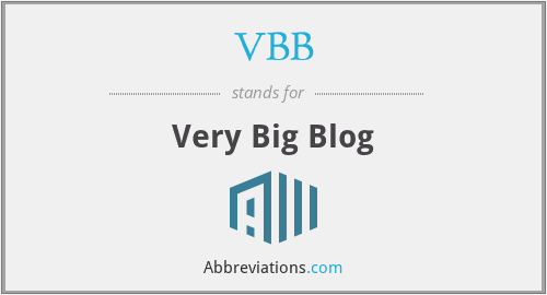 What does VBB stand for?