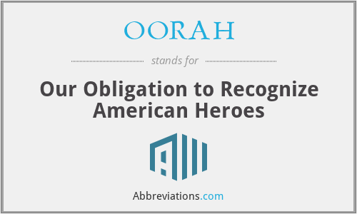 What does OORAH stand for?