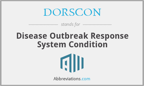 What does DORSCON stand for?