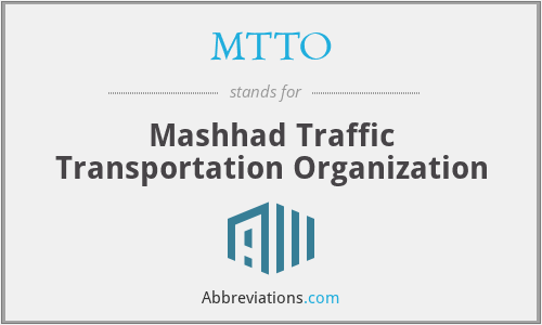 What does MTTO stand for?