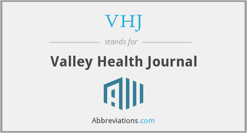What does VHJ stand for?