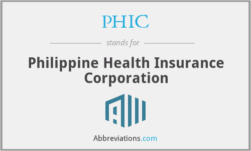 PHIC - Philippine Health Insurance Corporation