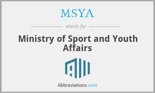 What does MSYA stand for?