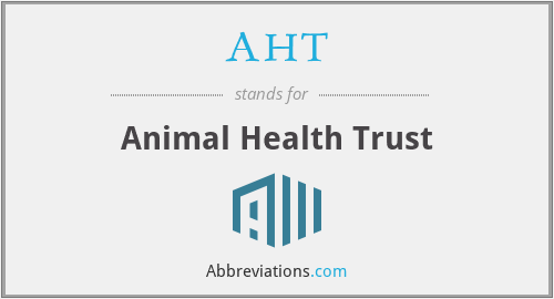 What does AHT stand for?