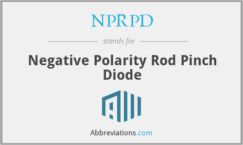 What does NPRPD stand for?