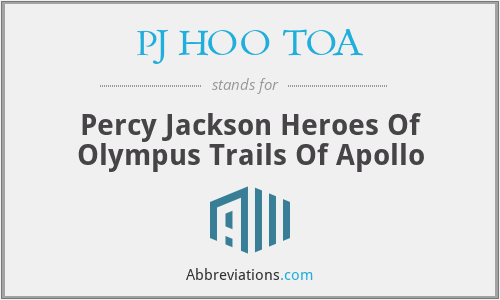 What does PJ HOO TOA stand for?