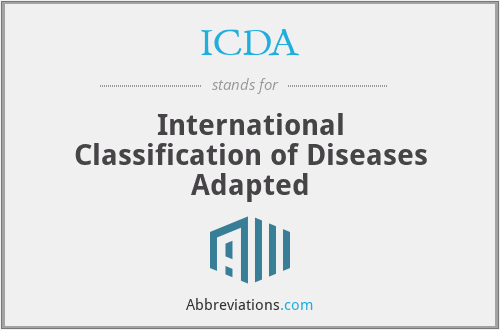 ICDA - International Classification of Diseases Adapted