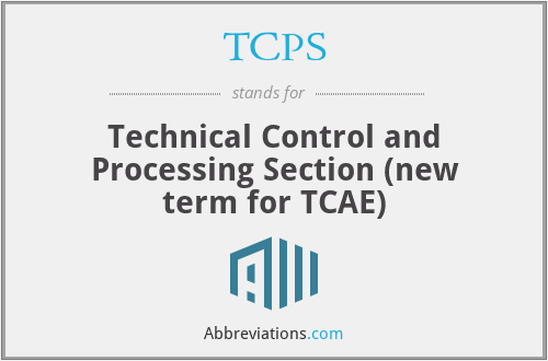 What does TCPS stand for?