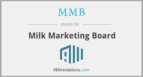 What does MMB stand for?
