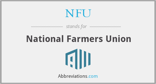 What does NFU stand for?