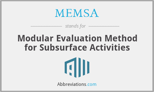 What does MEMSA stand for?
