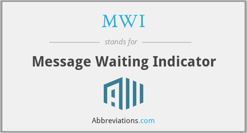 What does MWI stand for?