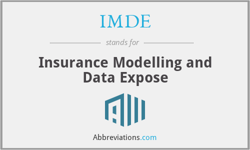What does IMDE stand for?