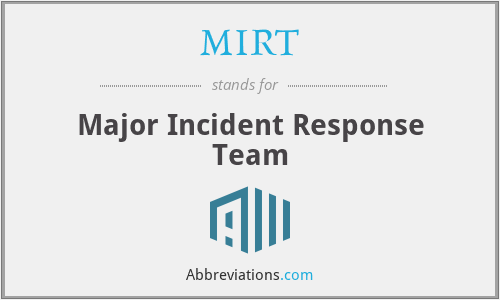 What does MIRT stand for?