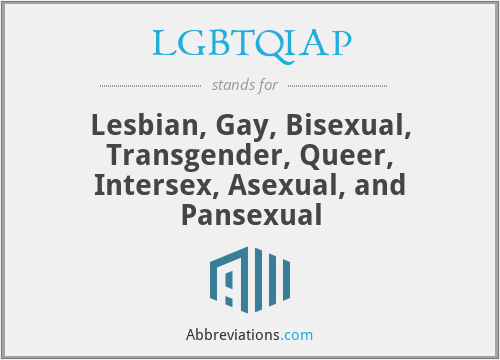 What does LGBTQIAP stand for?